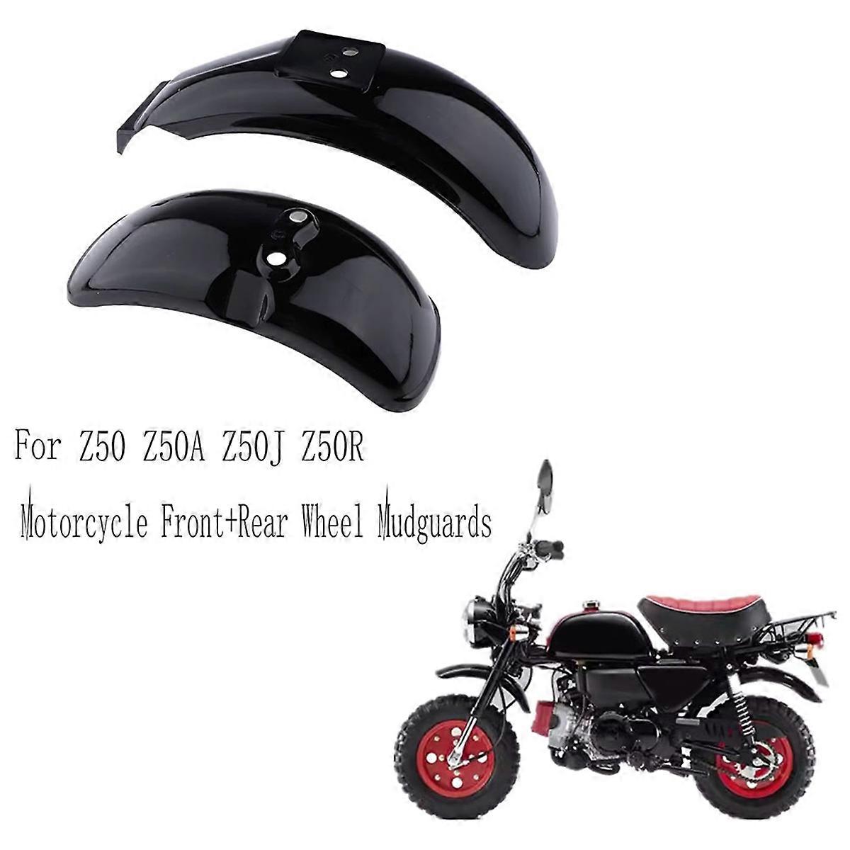2pcs Motorcycle Front+Rear Wheel Mudguards Bodywork Frame Fender Kit ...