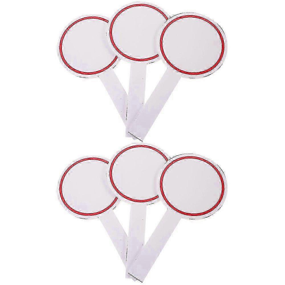 6-Piece Single-Sided Scoreboard Foam Whiteboard with Writable ...