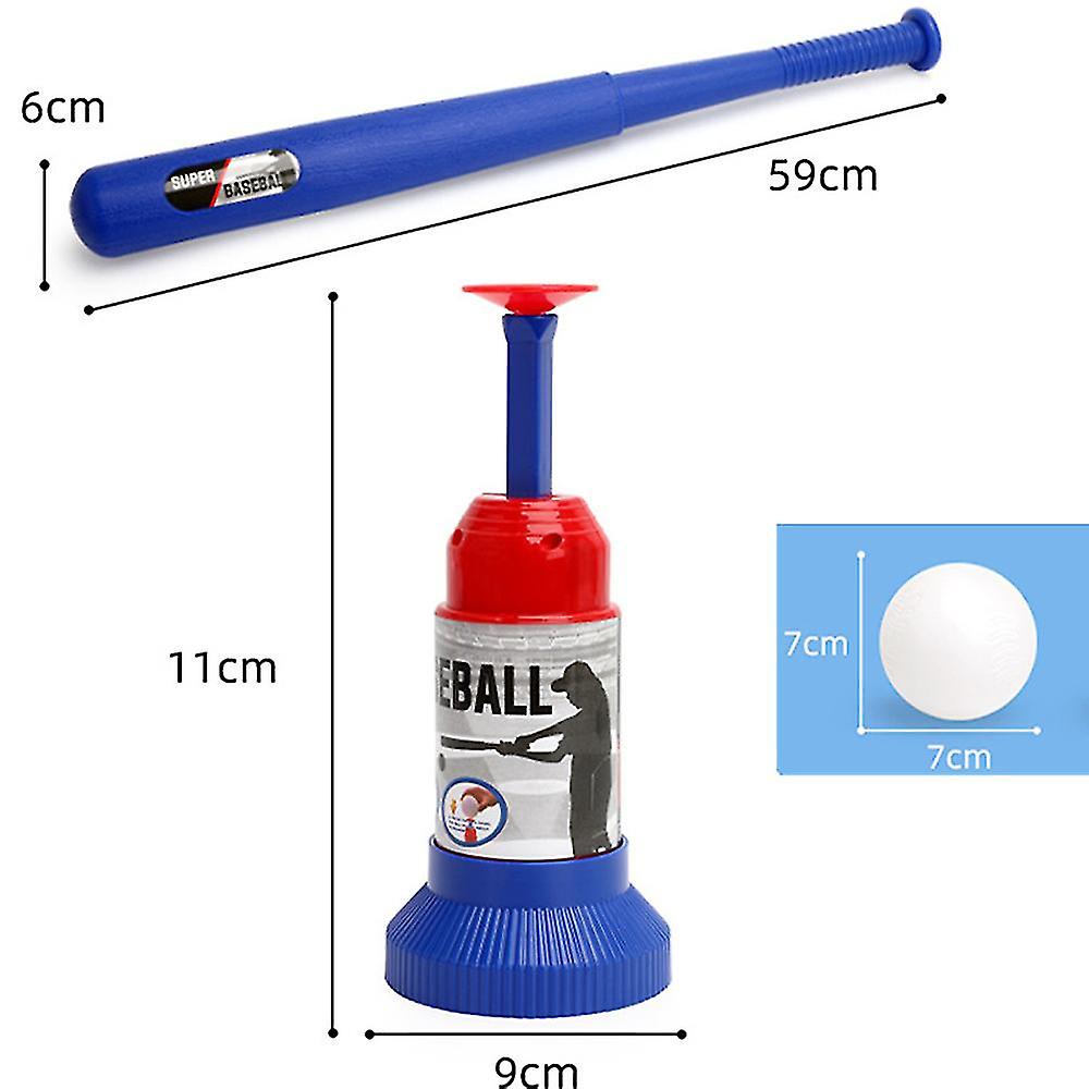 Kids Baseball Launcher Set For Kids Toddlers Teeball Batting Pitching ...