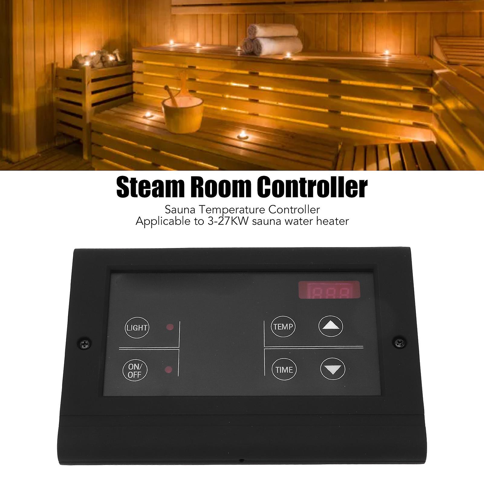 Sauna Room Temperature Controller Wall Mount Wet Steam Generator ...