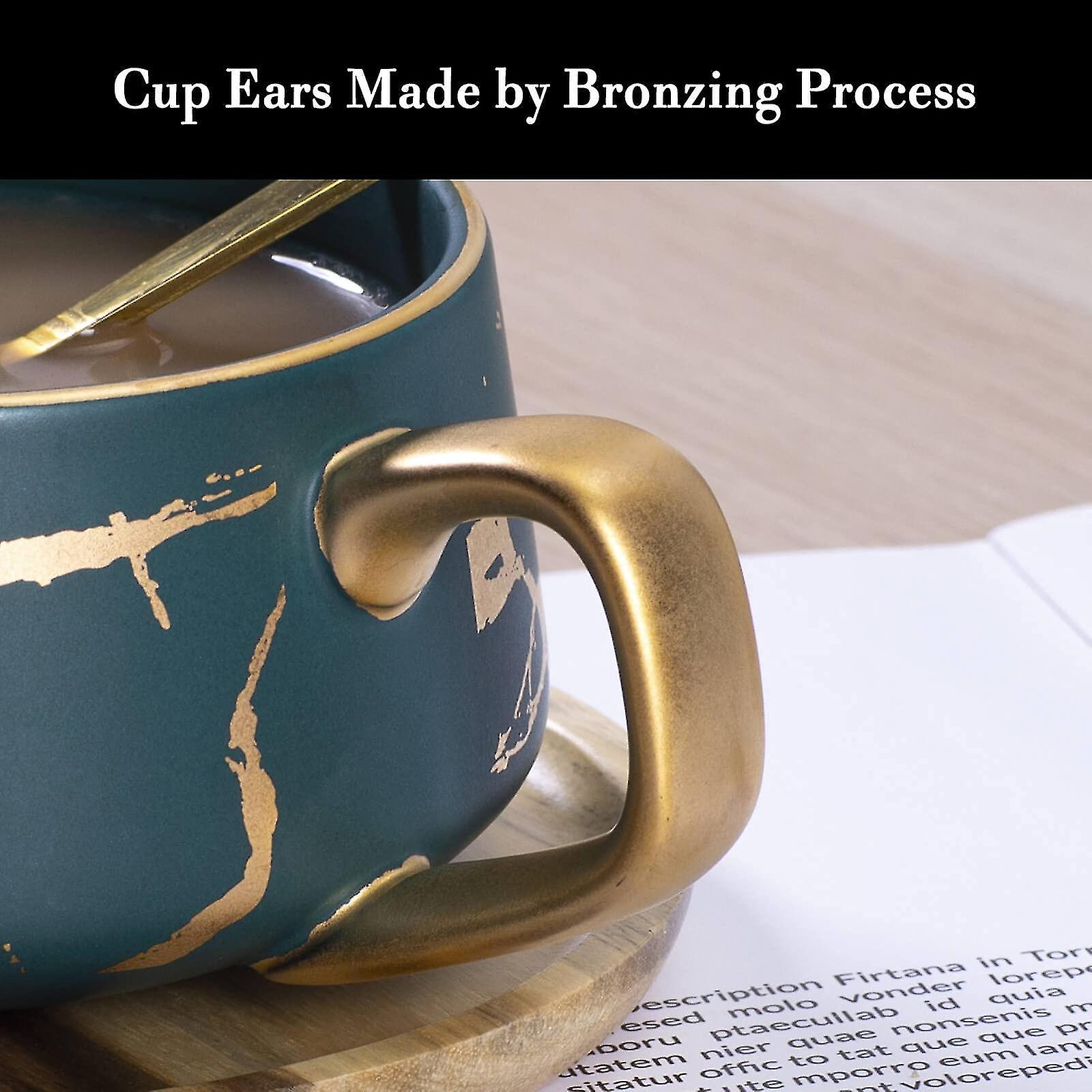 Newway Cappuccino Cups With Saucers, Porcelain Espresso Cups For Tea ...