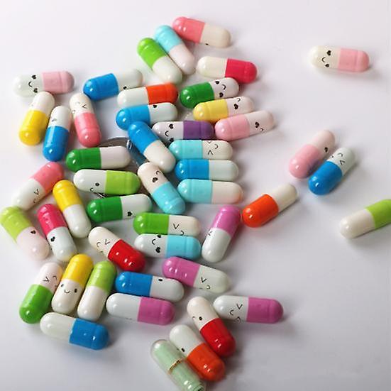 Capsules Letters Message Bottle with 100 Capsules DIY Letter Message ...