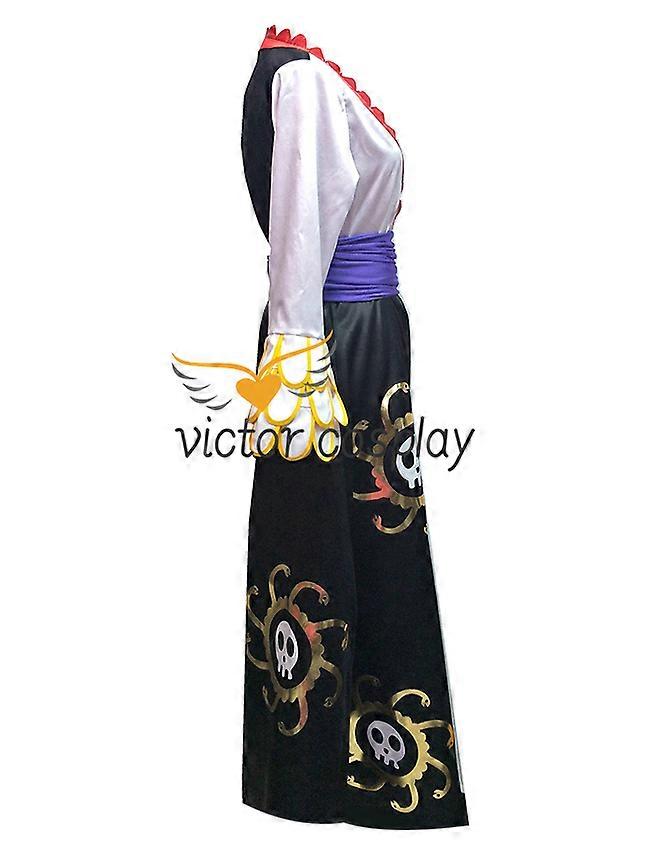 Anime Boa Hancock Cosplay With Cloak Dress Costume For Adult Halloween ...