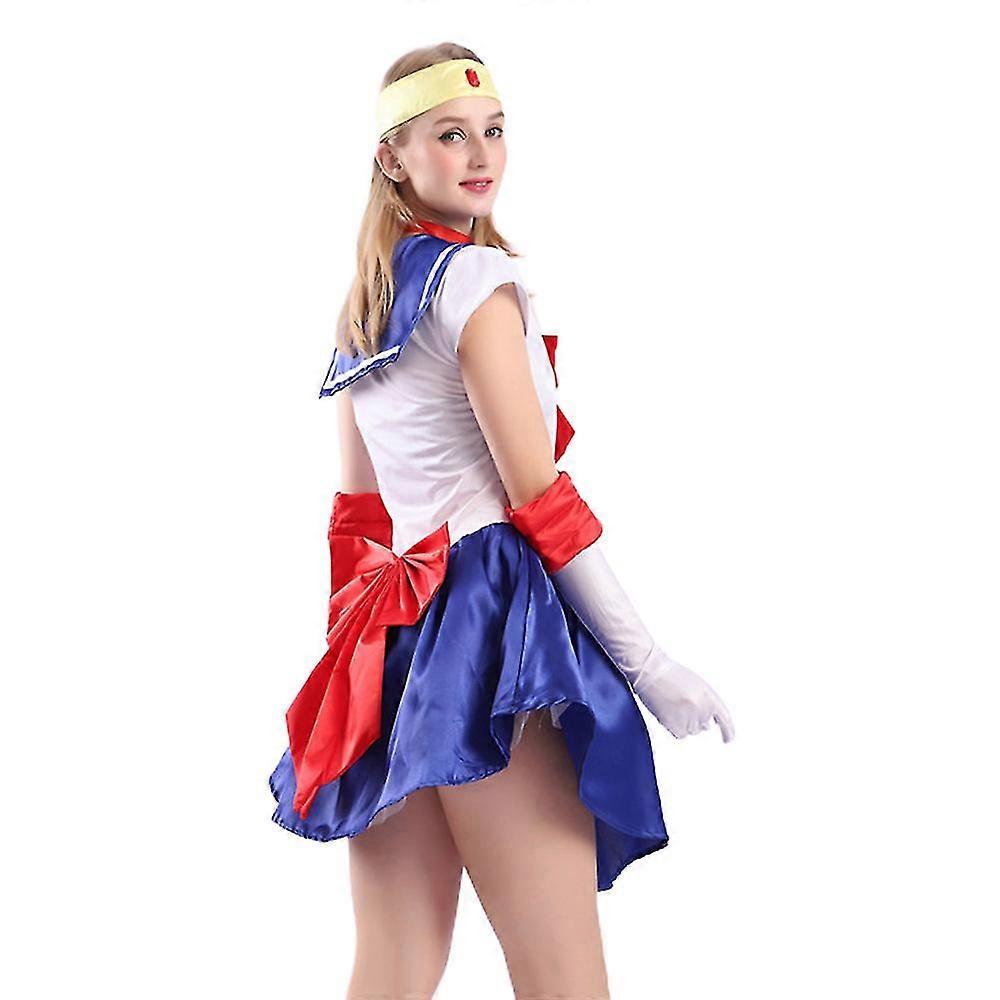 Sailor Moon Cosplay Costume For Womens Minako Aino Venus Dress Anime ...