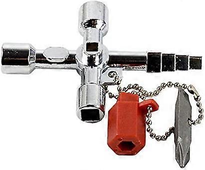 Nirvana Multifunctional Cross Spanner Spanner Wrench 5 in 1 Adjustable ...