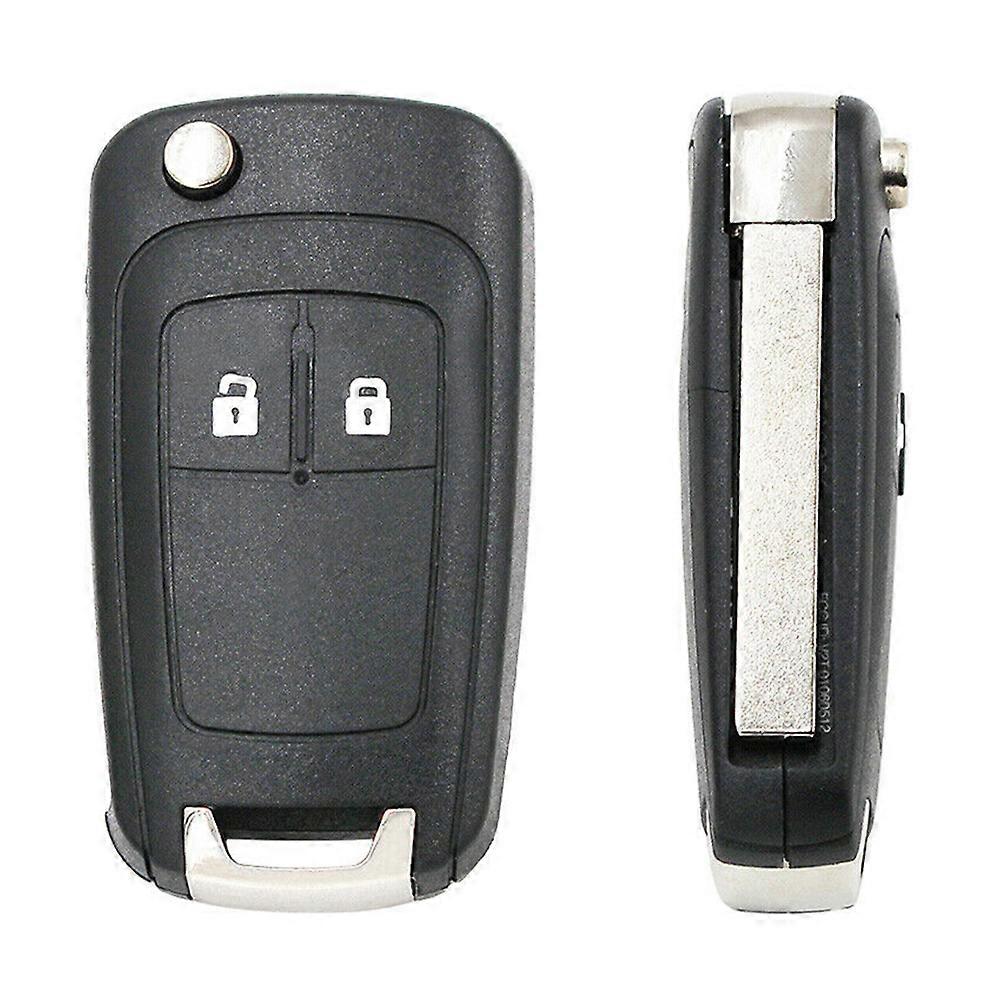 2 Button Car Key Replacement Remote Flip Key Cover Shell For Opel ...