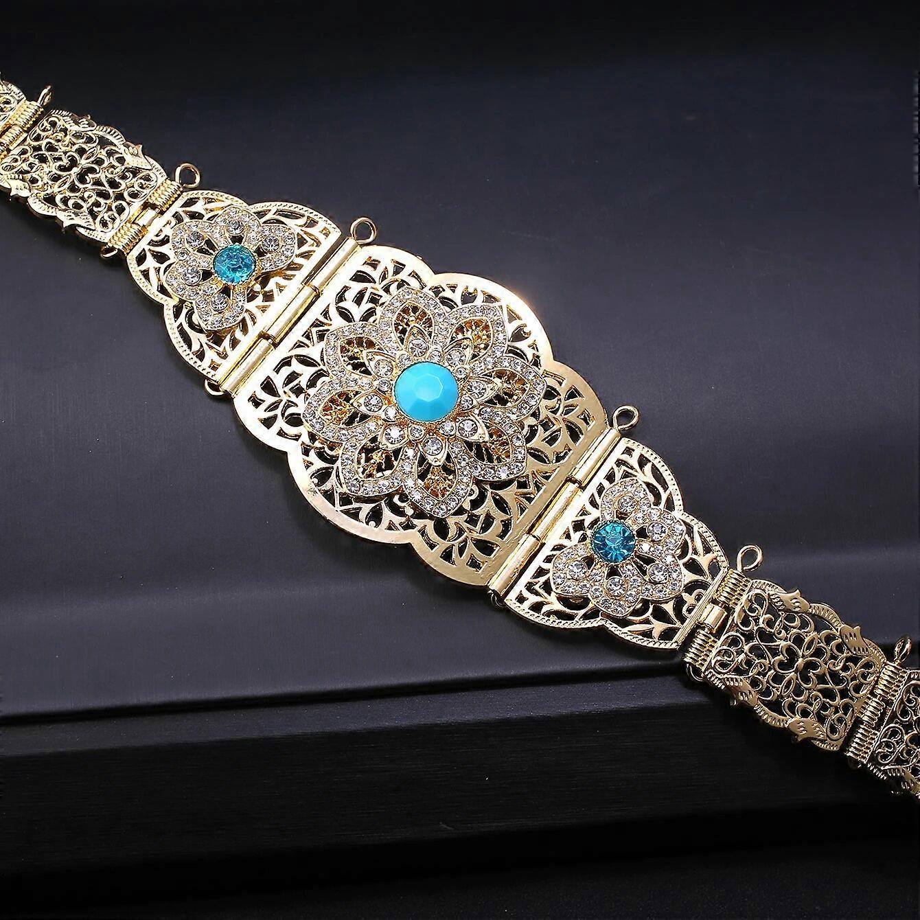 Moroccan Ladies Metal Waist Chain French Wedding Bridal Waist Chain ...