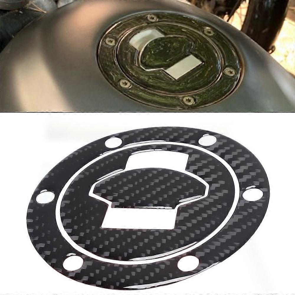 3D Carbon Fiber Tank Gas Cap Pad Filler Cover Sticker Decals for-BMW ...