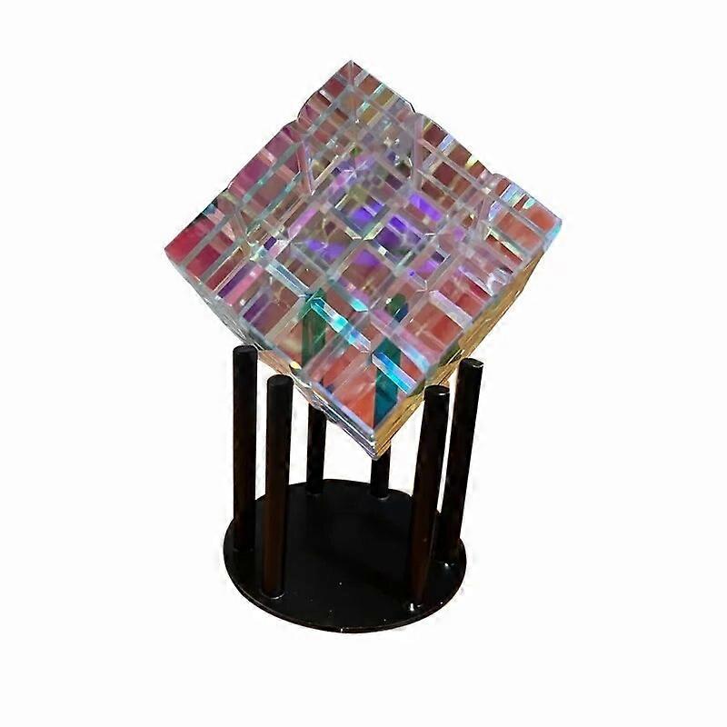New Hot Magik Chroma Cube Sculpture Crystal Magical Cube Statue ...
