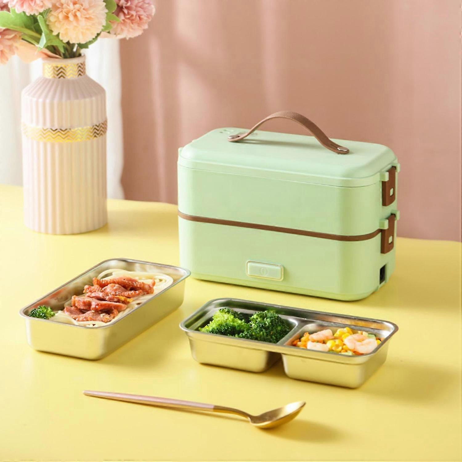 New Self Cooking Electric Lunch Box, Portable Food Warmer, Mini Rice ...