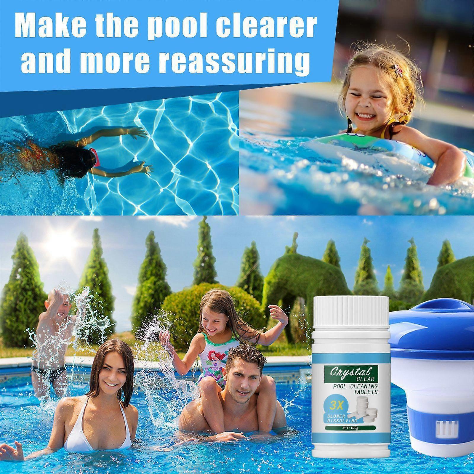 Swimming pool effervescent tablets, special cleaning and ...