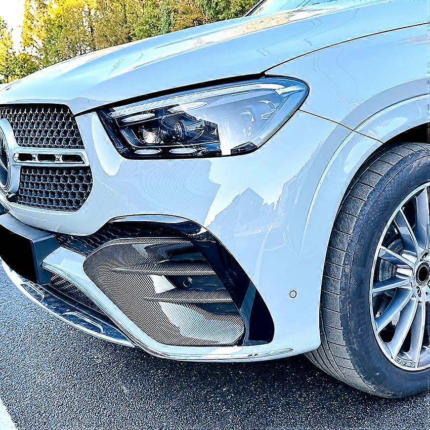 For Mercedes Benz GLE class W167 C167 2024+ GLE450 GLE53 AMG Front Bumper Fog Lamp Grille Cover ...