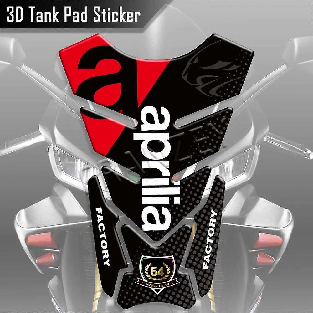 3D Motorcycle Fuel Tank Pad Stickers Protector Cover Decal For Aprilia ...