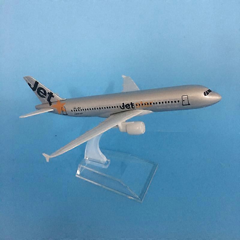 Aircraft Model Diecast Metal Model Airplanes 16cm 1:400 Jetstar Airways ...