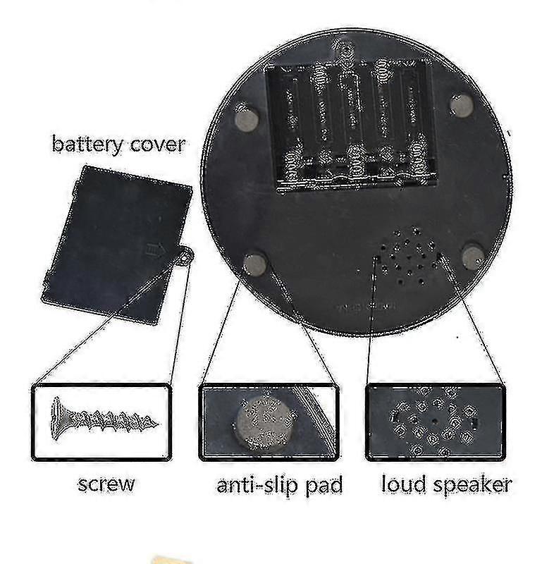 Flying Alarm Clock Led Display Digital Alarm Clock Snooze Alarm Clock ...