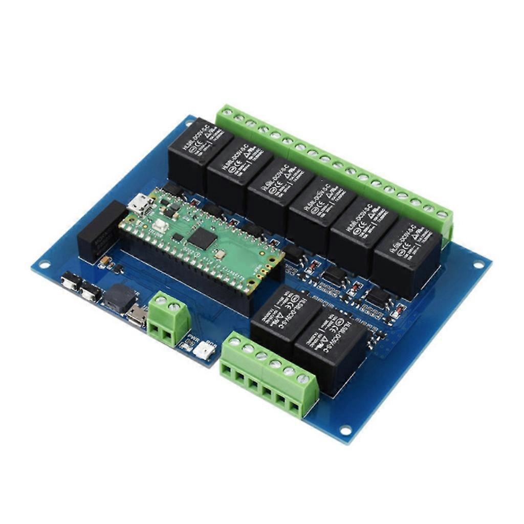 USB 5V 8 Channel Relay Module High Level Relay Output 8 way Relay ...