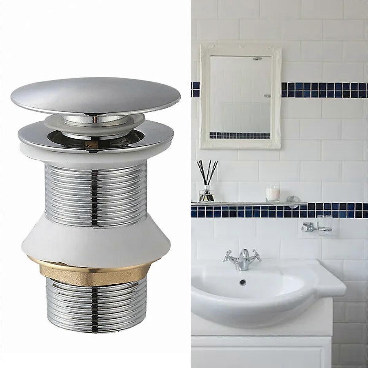 Washbasin drain pipe, universal automatic drain pipe, no flap automatic ...