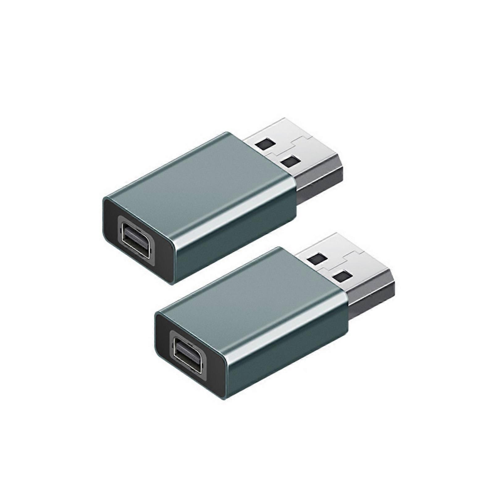 4K@60Hz DisplayPort Male Female to Mini DisplayPort Female Converters ...