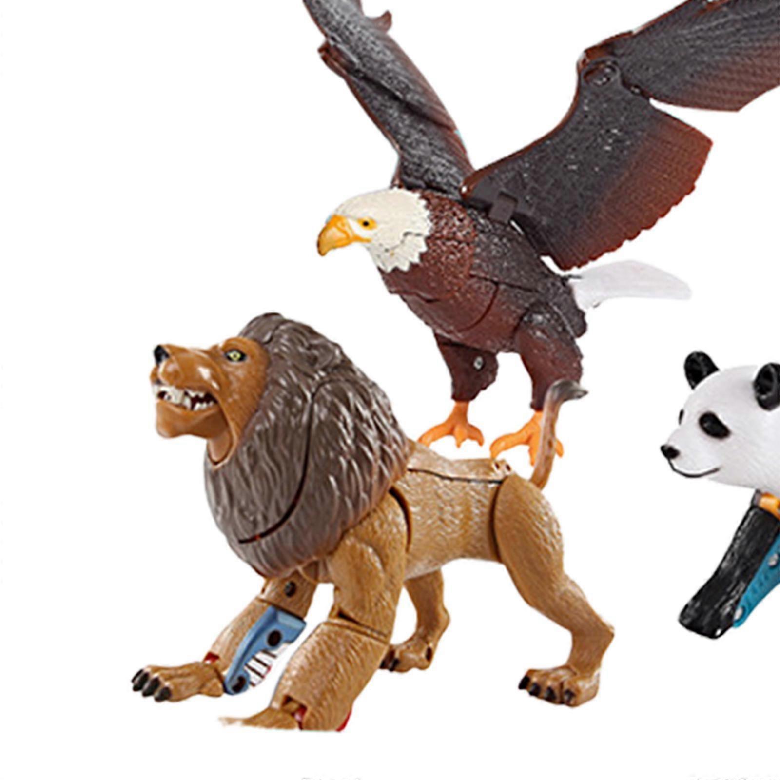 Shape Shifting Robot Toy Room Decor Animal Transformer Toy for Children ...