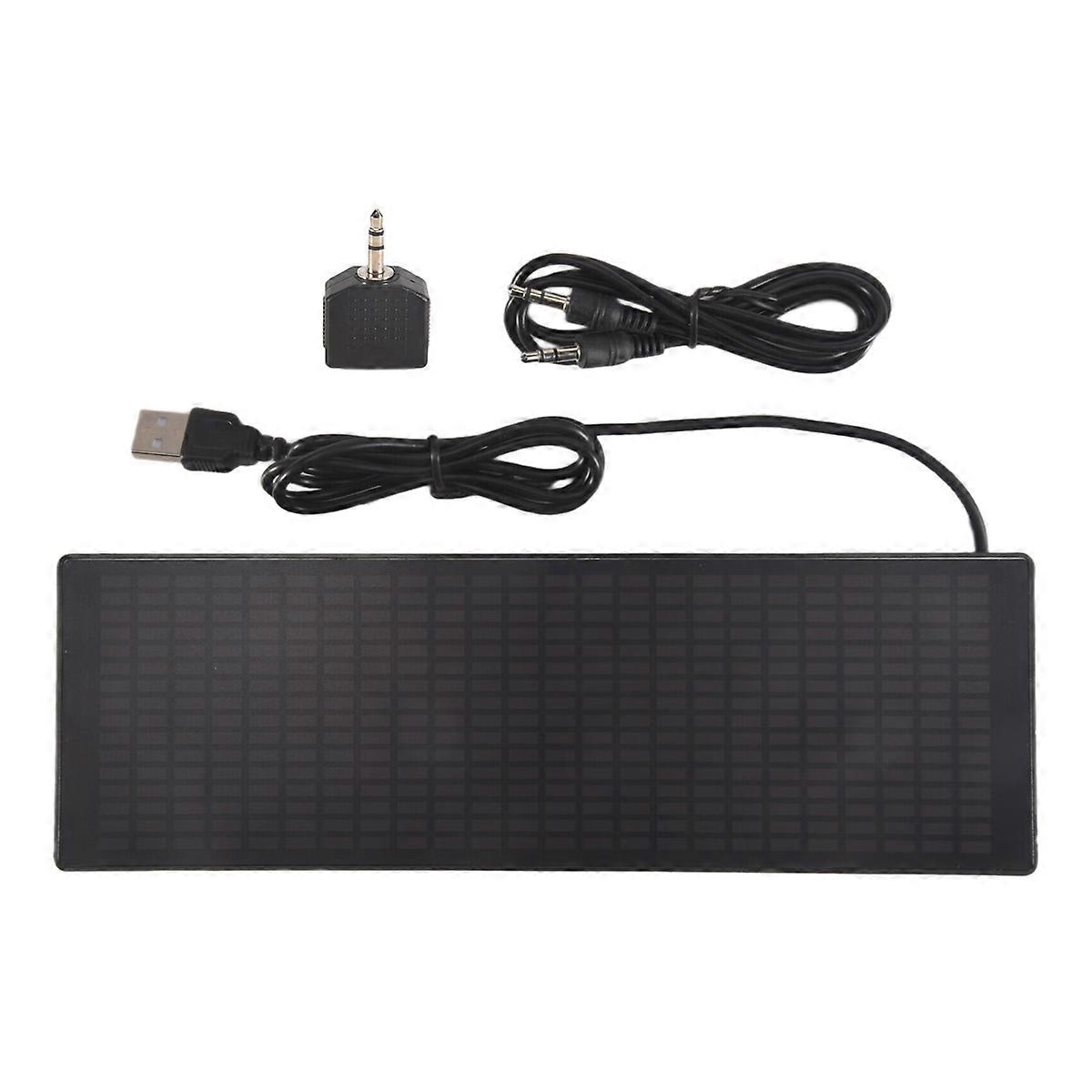 LED Music Spect Rhythm Lights Voice Sensor 1624 RGB Atmosphere Level ...