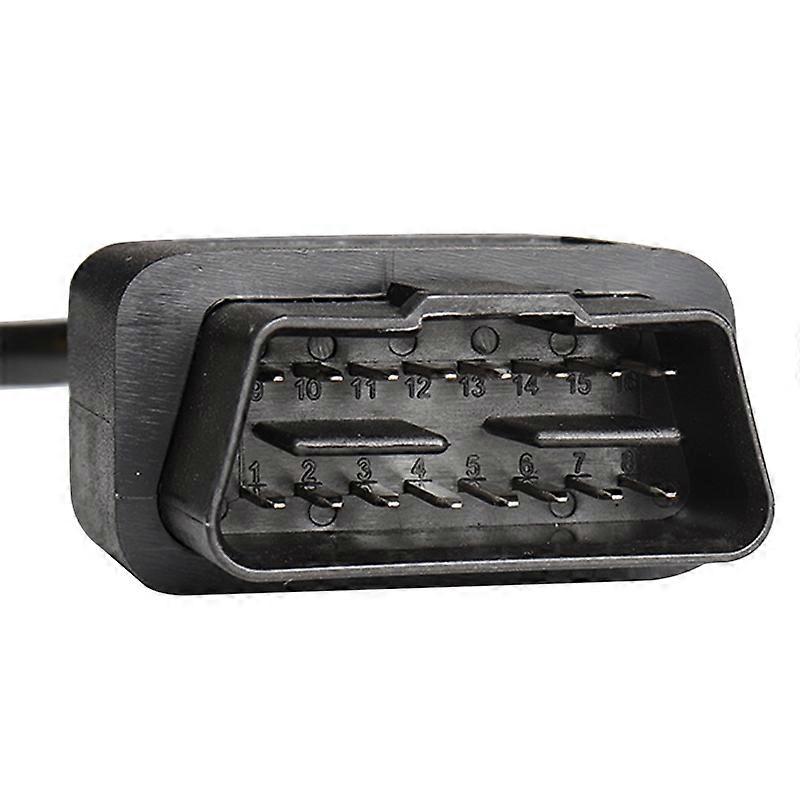 (New) 16PIN Male OBD Cable Opening Line OBD 2 Extension Cable for Car ...
