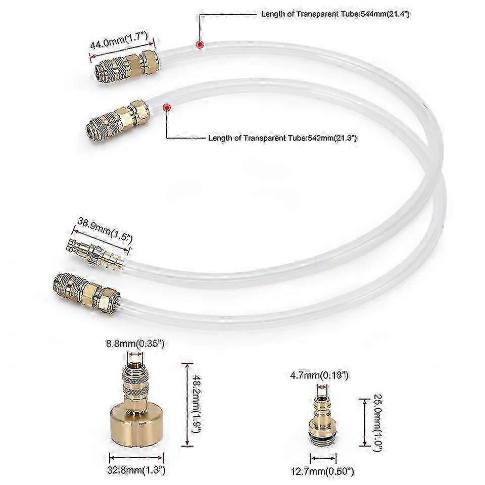 For Sea Star Hydraulic Steering Kit System Bleeder Filler Hose Boat ...