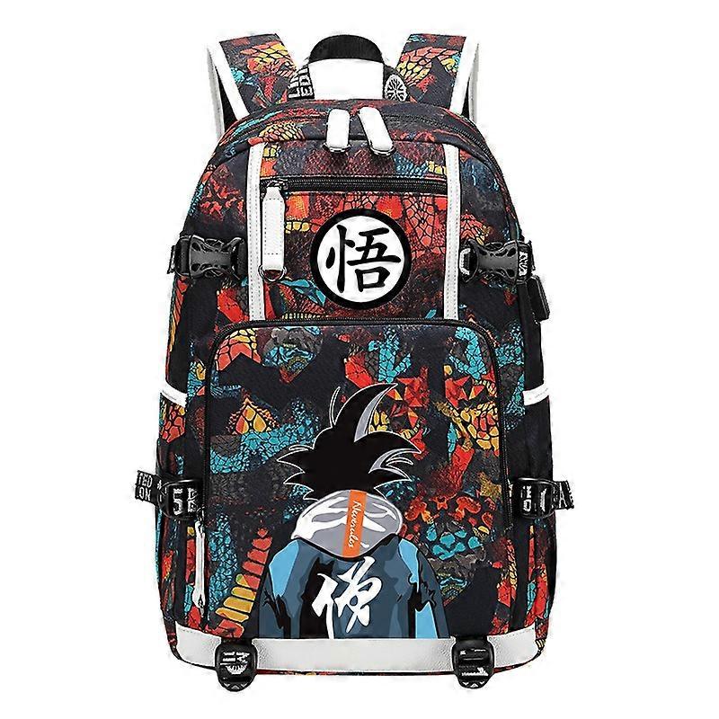 Anime Dragon Ball Wukong Creative Peripheral Cartoon Backpack for Boy ...