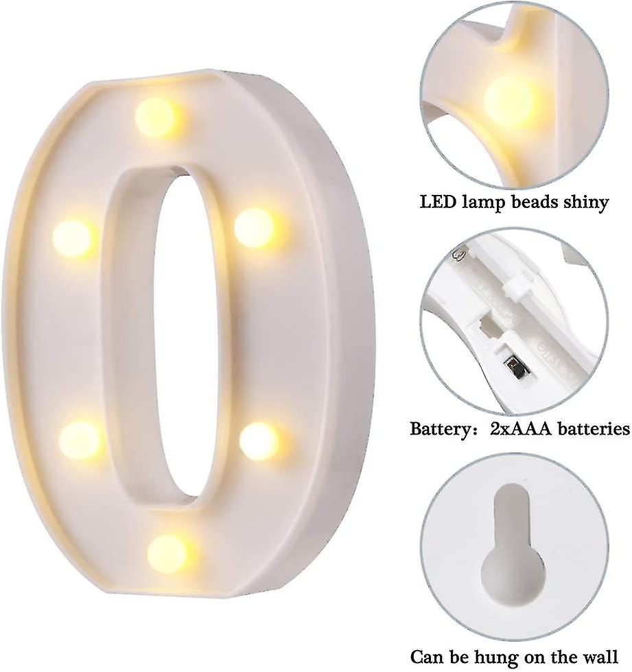 Led Letter Lights, Alphabet Light Up Letters Sign For Night Light ...