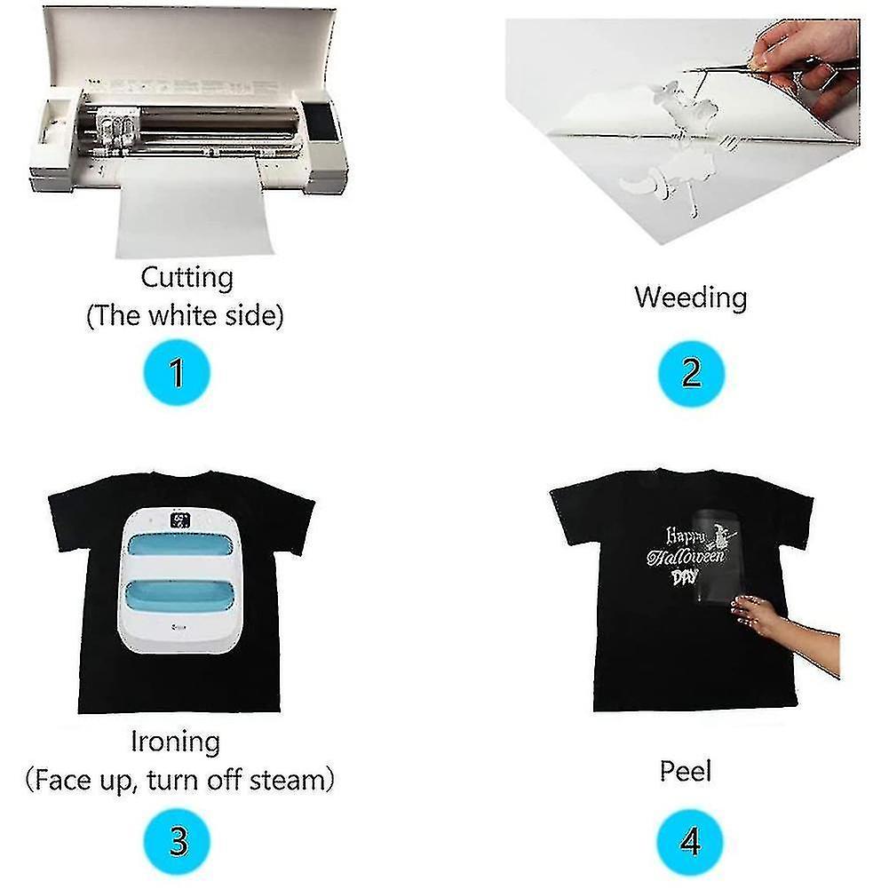 3d Puff Sleeve Heat Transfer Vinyl Sheet Foam Htv Press Film | Fruugo UK