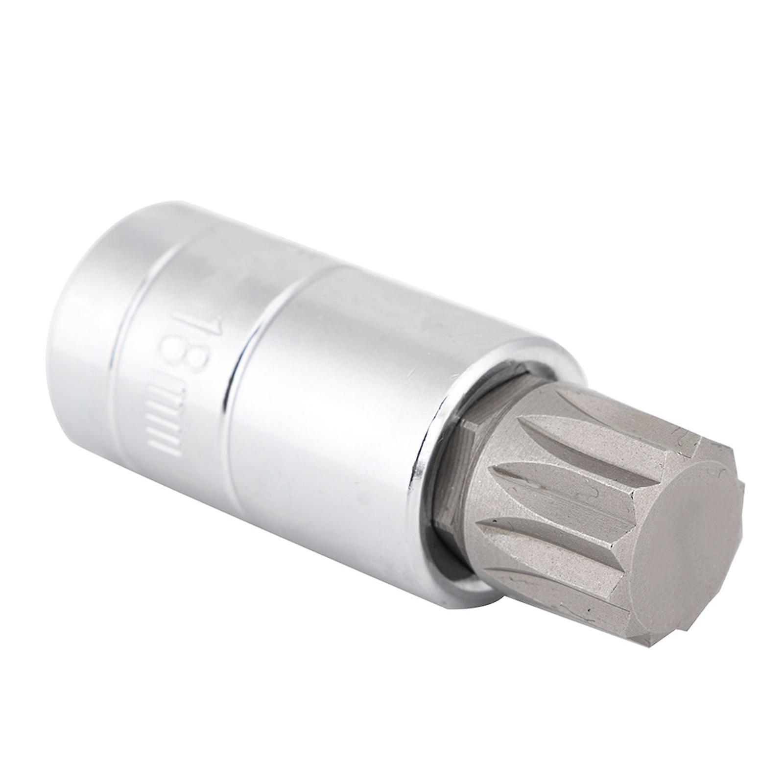 Triple Square Socket,10Pcs 12 Point Triple Triple Bit Socket Splined ...