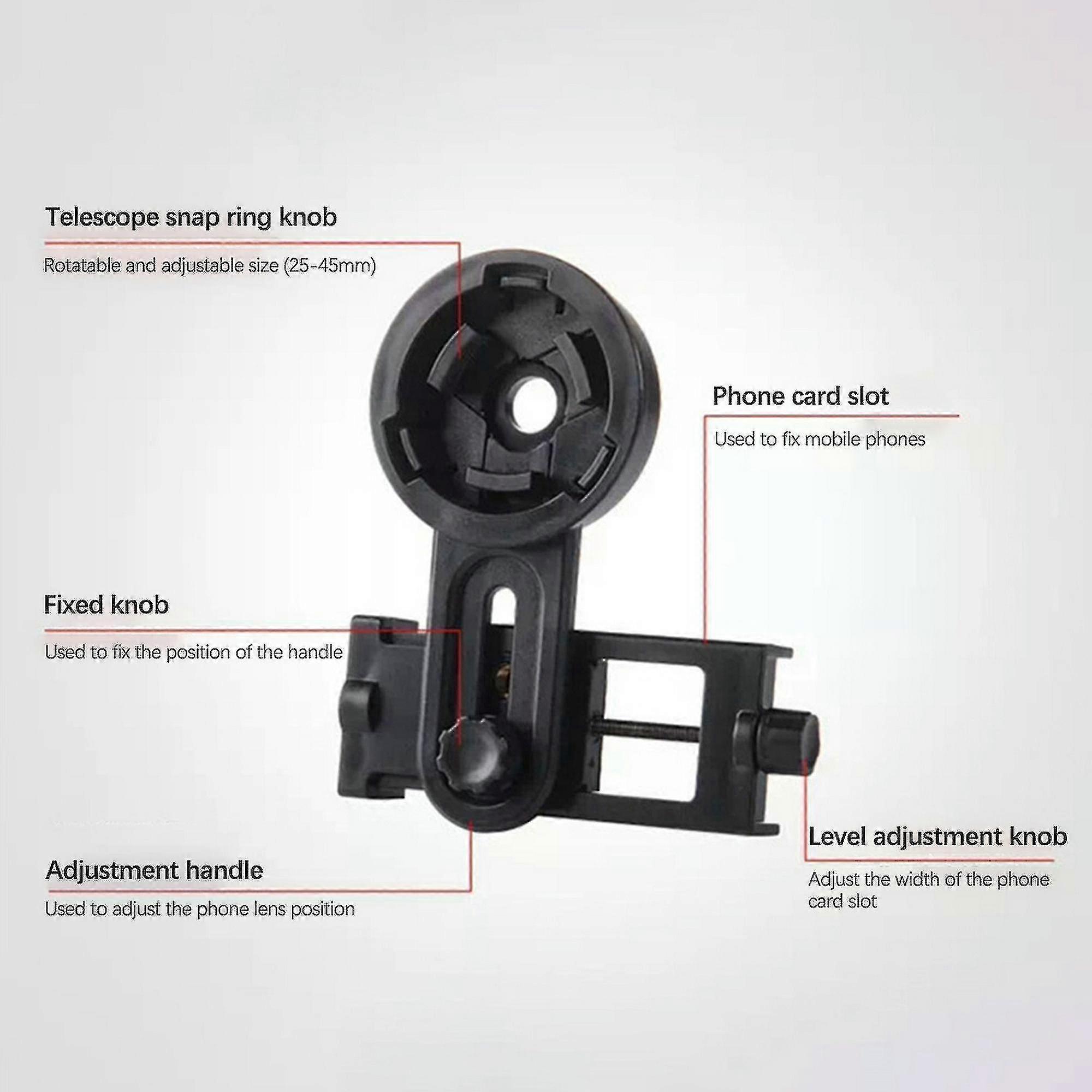 Universal Phone Adapter Mount Holder For Monocular Spotting Scope ...