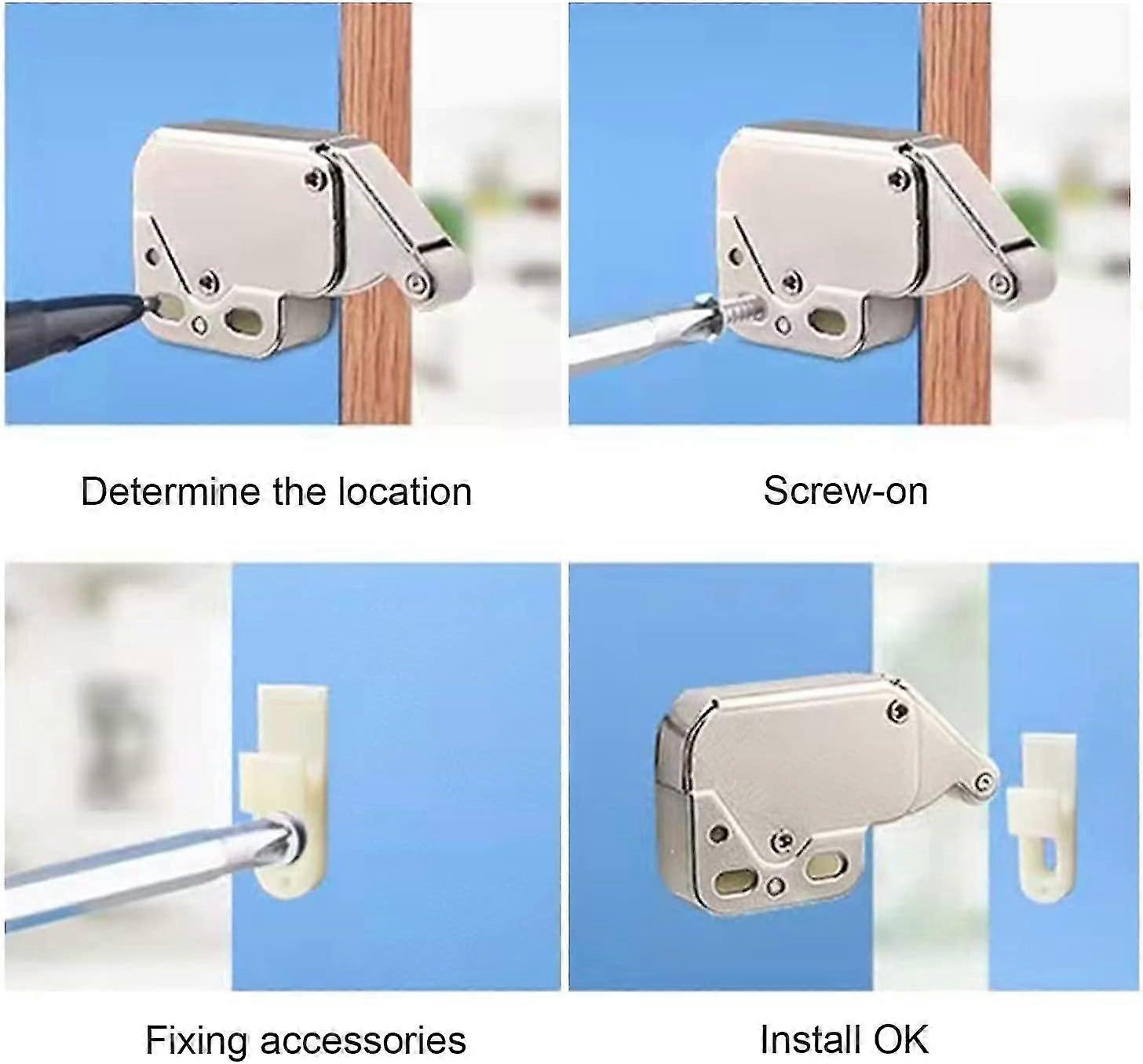 2024 Spring Mini Latches,6pcs Mini Latch Automatic Spring Catch,spring ...