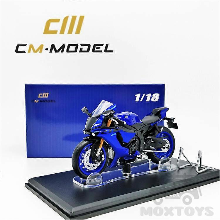 CM Model 1:18 2018/2019 YAMAHA R1 Red Black Diecast Motorcycle | Fruugo UK
