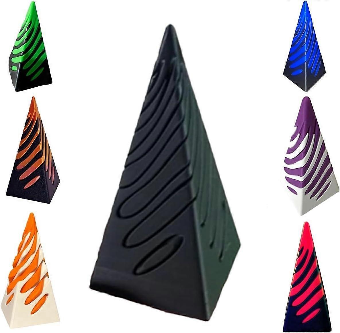 3D Impossible Pyramid Sculpture Mini Egyptian Display Statue Ancient ...