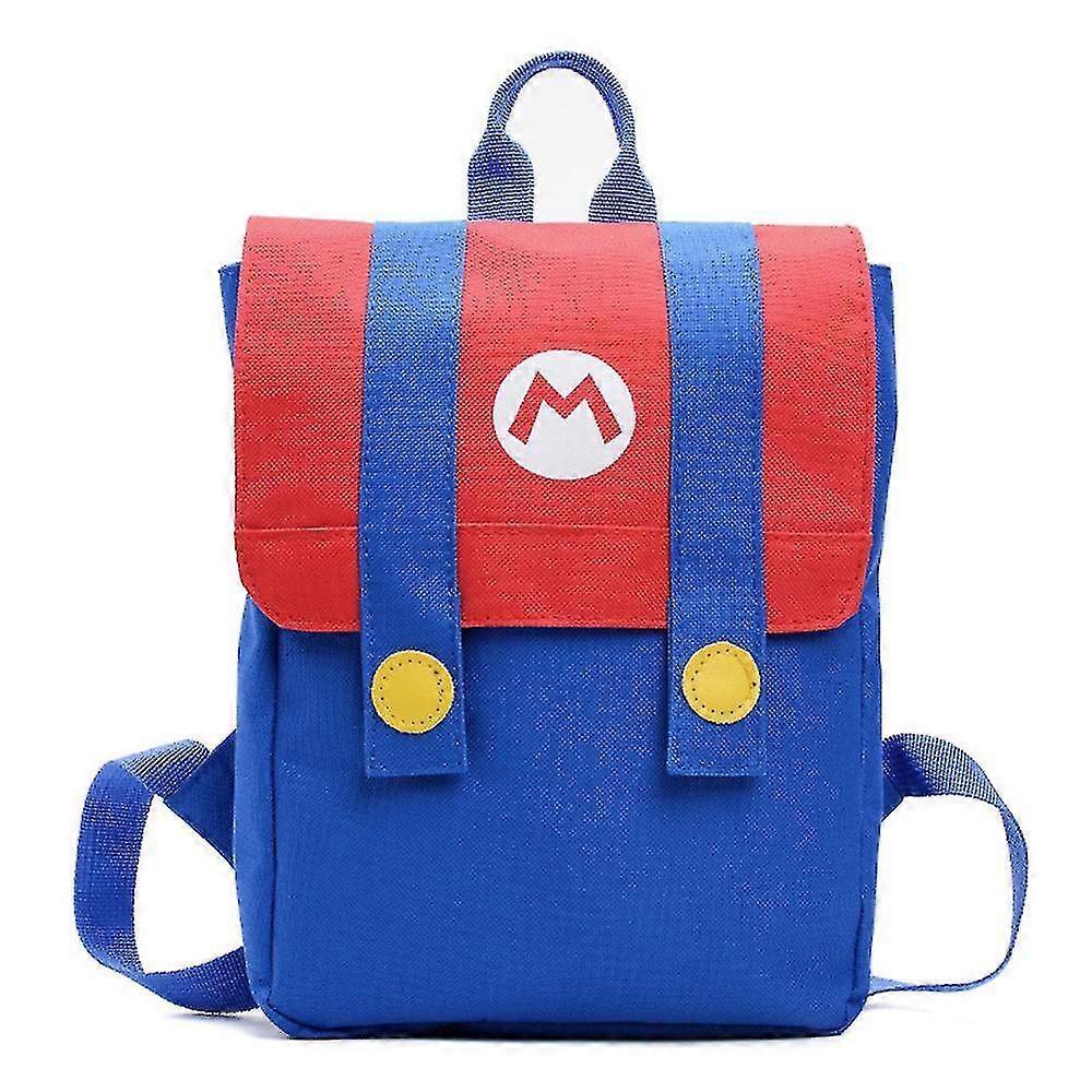 Toddler Cartoon Super Mario Bros Theme Backpack Boys Girls Elementary ...