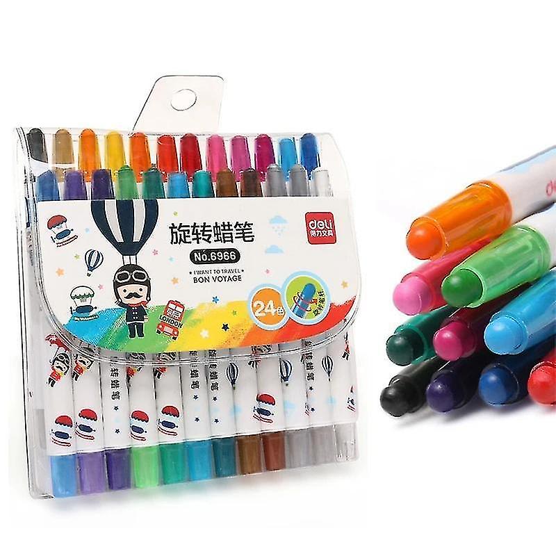 Drawing painting kits water soluble rotating oil pastel student ...