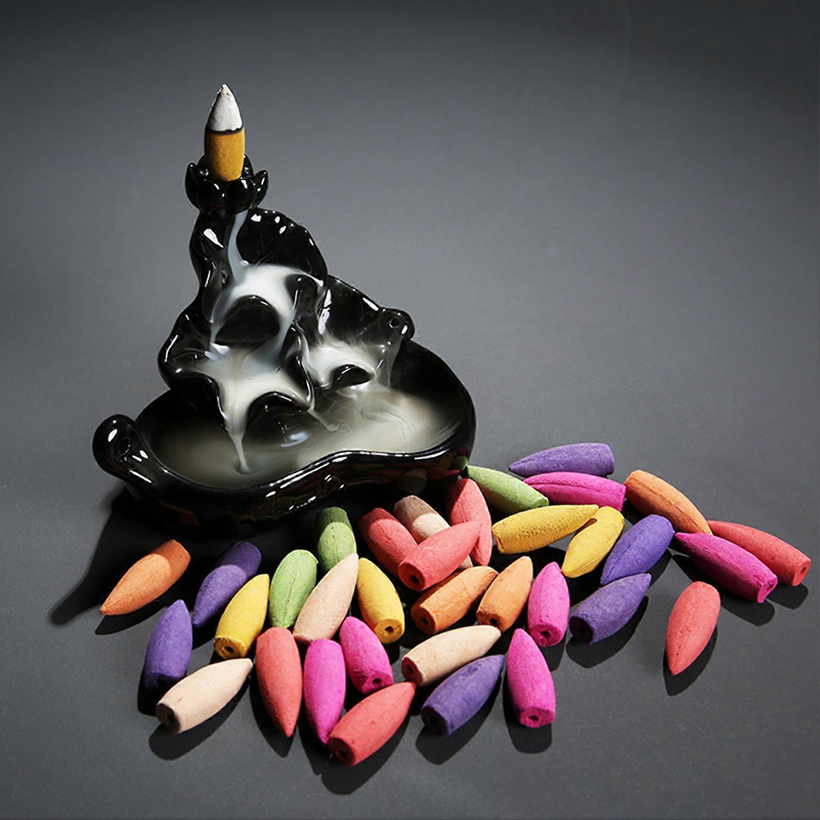 Backflow Sinking Incense Cones Creating a Relaxed Peaceful Pleasant ...