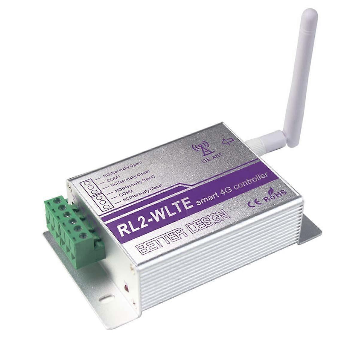 RL2 4G Smart Controller Relay Switch Timer SMS App Remote Control Home ...