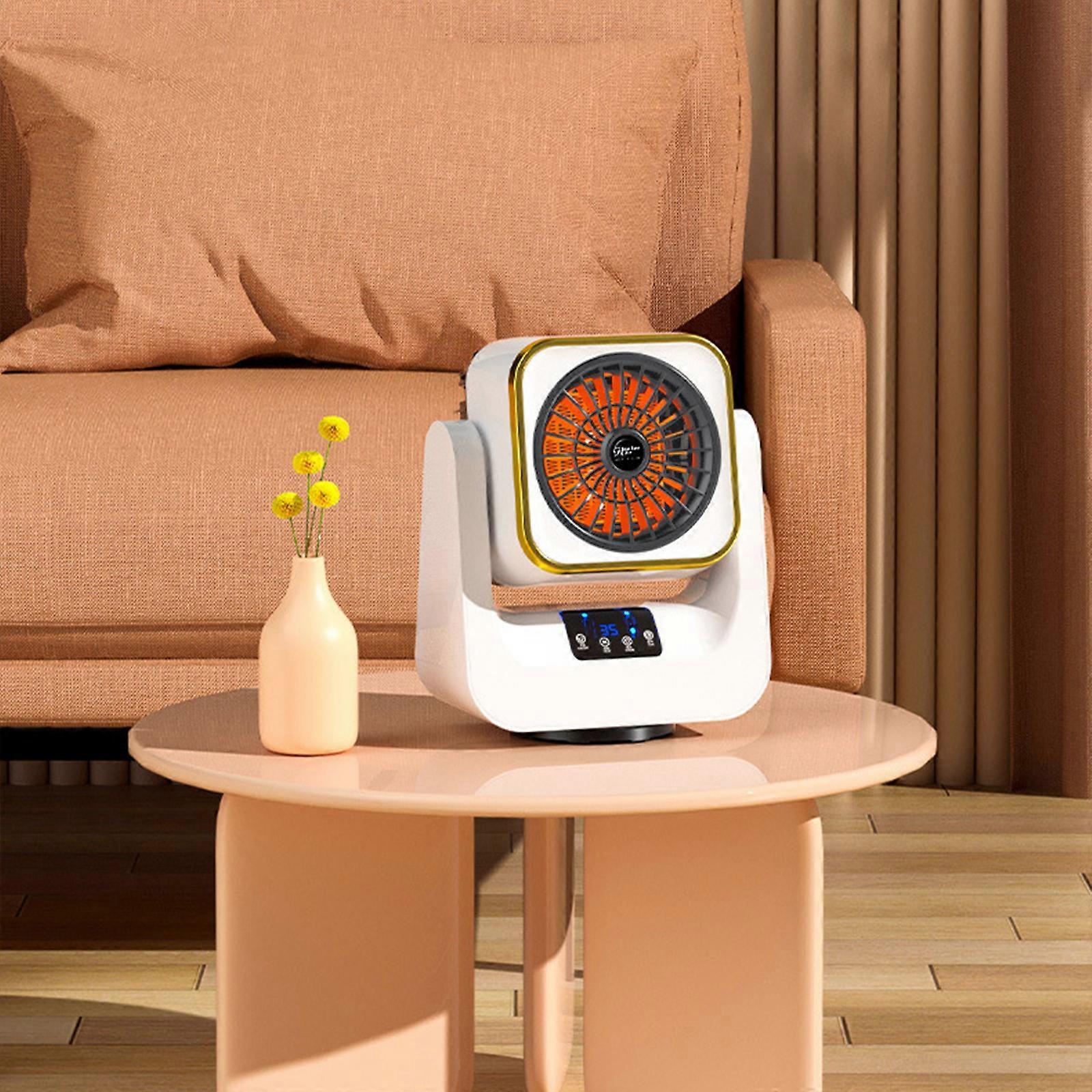 2 In 1 Heater Fan Combo, Portable Coolin-g Desk Fan, Circulator Fan 60 ...
