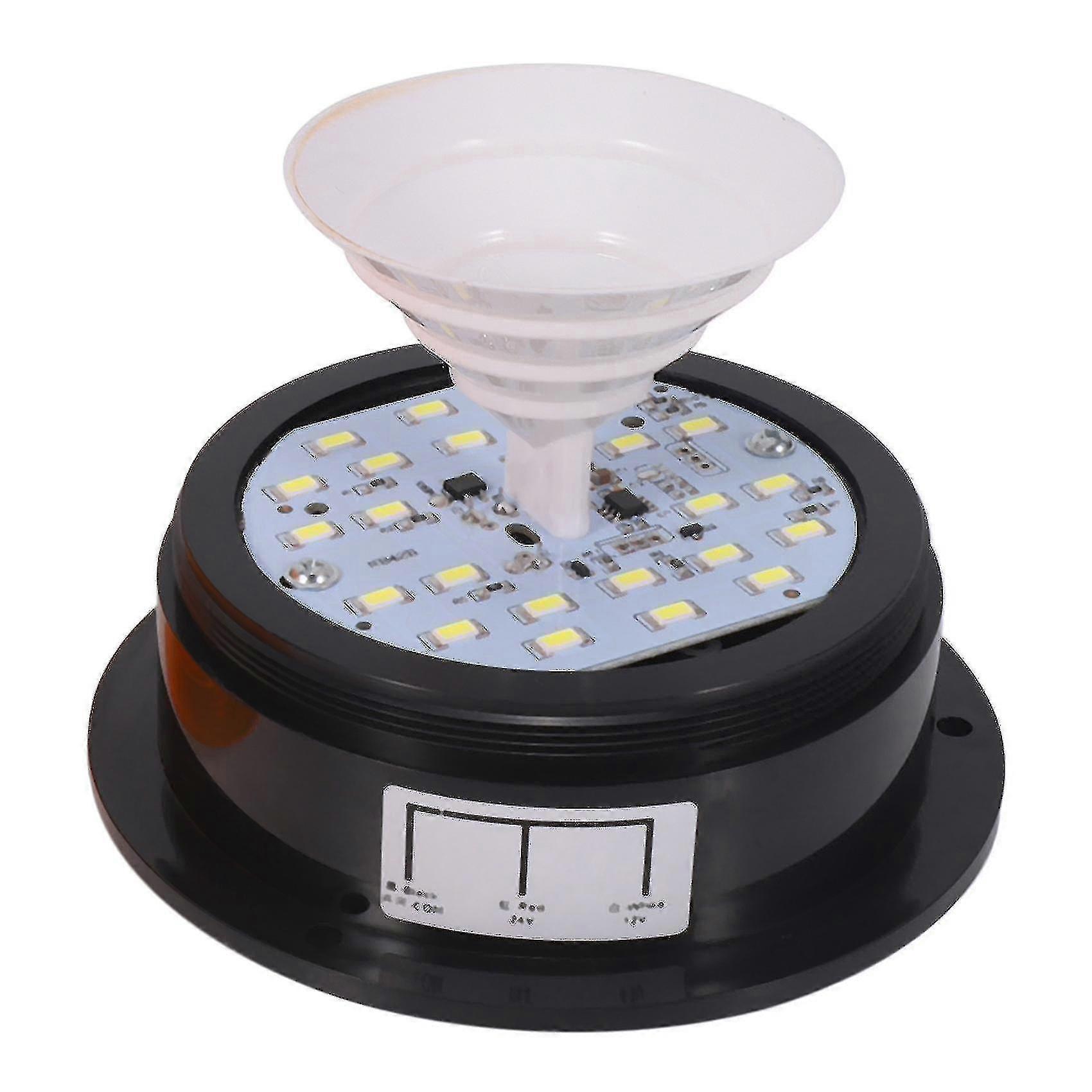 2 X Amber Led Beacon Strobe Emergency Flashing Light Warning Lamp Truck ...