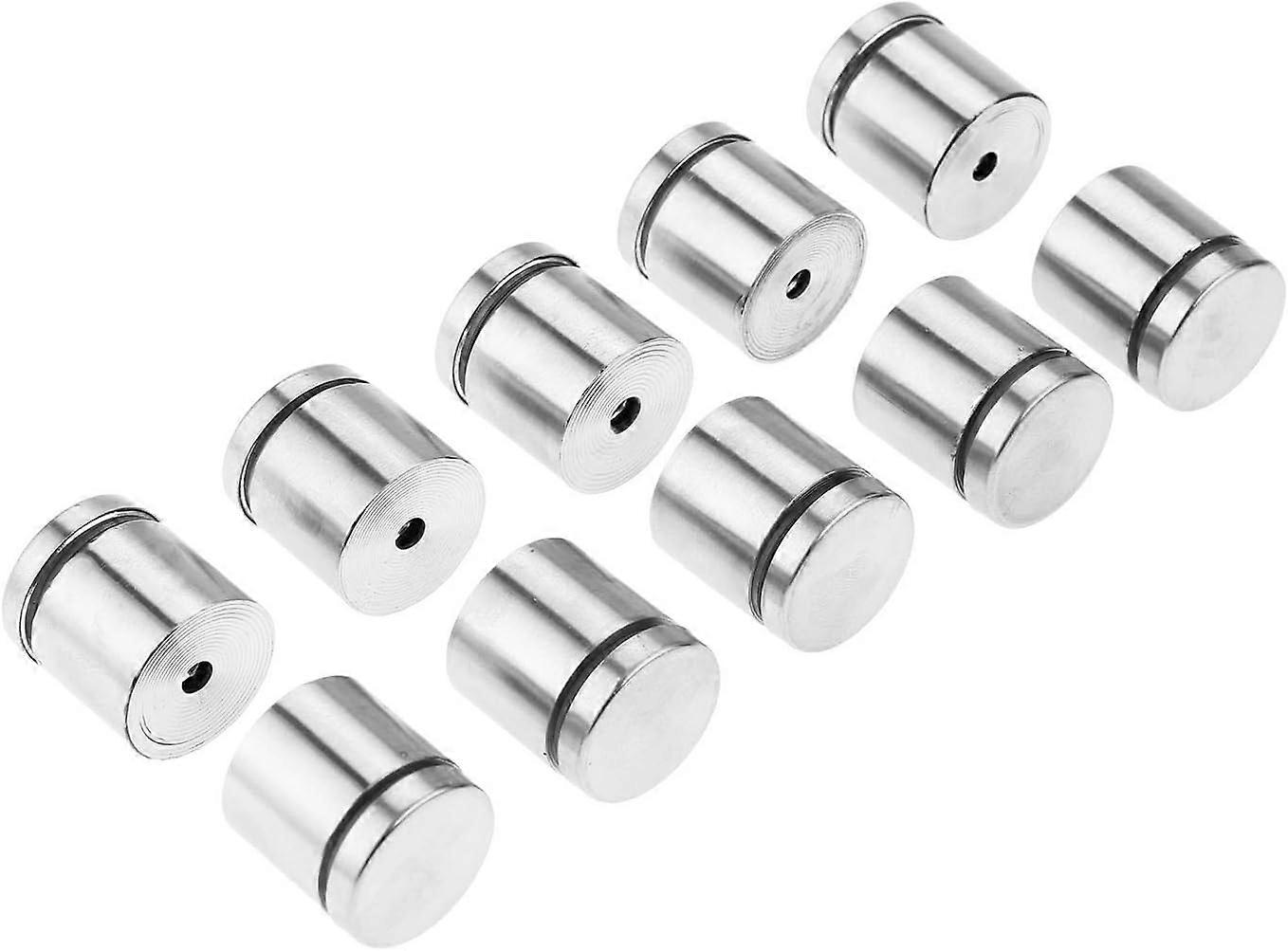 10Pcs 25x25mm Stainless Stand Off Bolts Mount Standoffs Sign ...