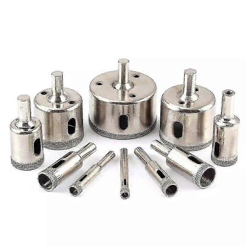 10 Pieces Diamond Drill Bits for Glass Ceramic Porcelain Marble | Fruugo UK