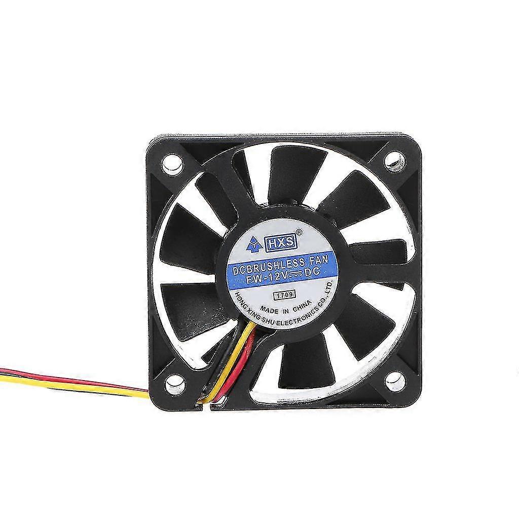 50mm Silent Cooling Fan 12v 3pin 5010 Dc Brushless Quiet For Pc Computer Case | Fruugo FI