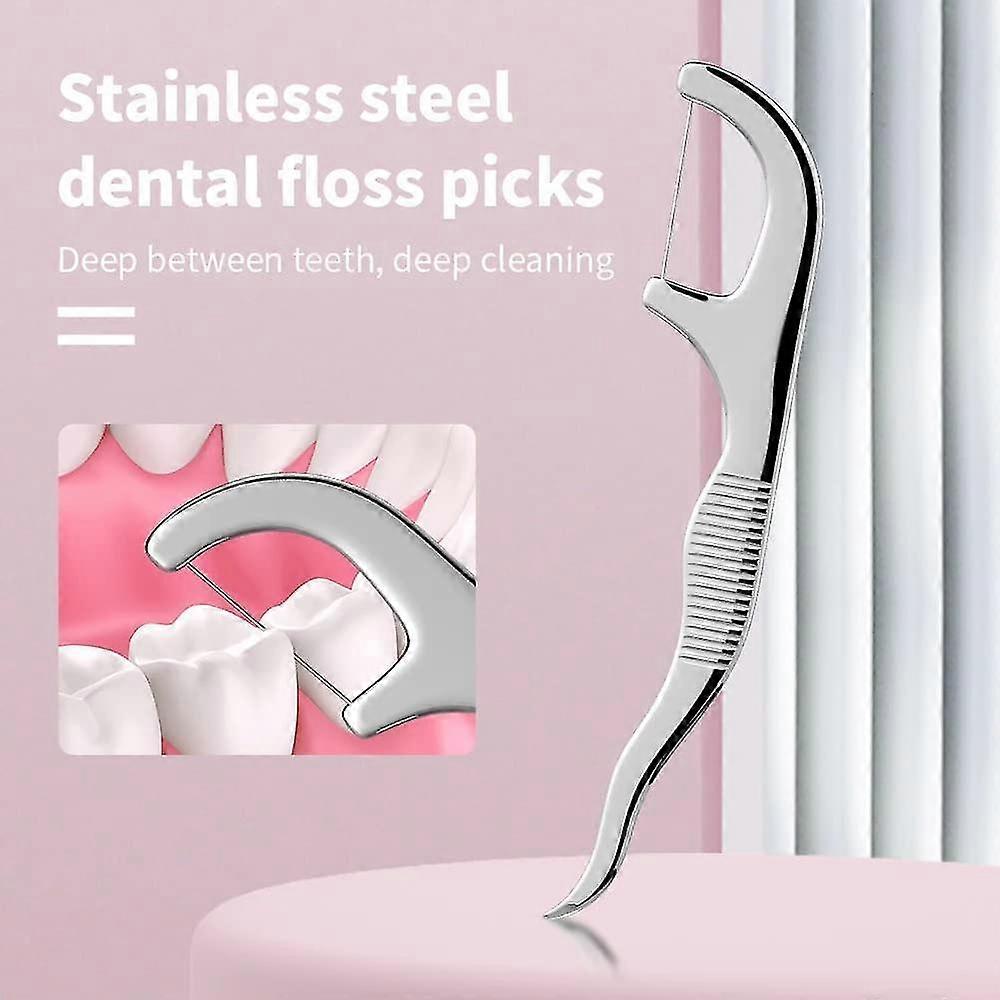 Stainless Steel Toothpick Set 7pcs, 304 Stainless Steel Toothpick Set ...