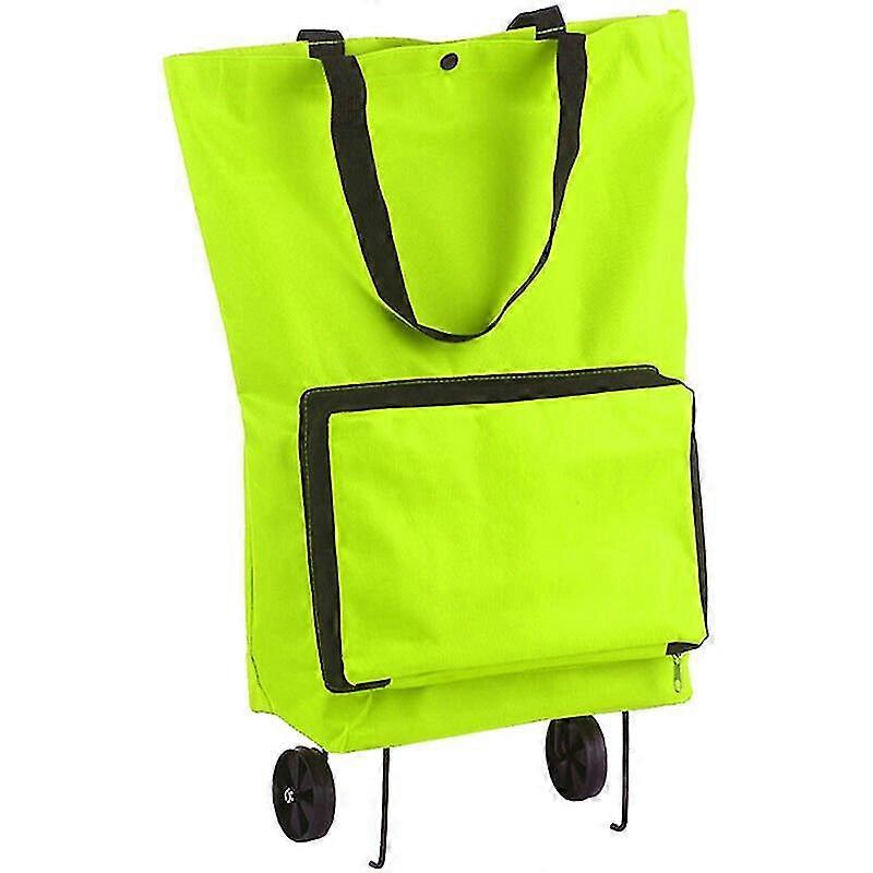 Foldable Shopping Trolley Bag With Wheels Collapsible Shopping Cart ...