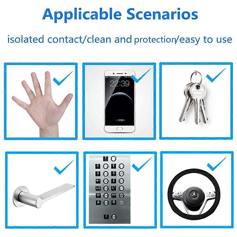 10 Pack Portable Disinfection Wipes Moist Wipes with 75% Alcohol for ...