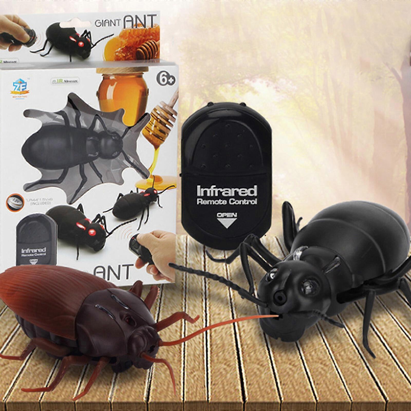 Remote Control Fake Cockroach RC Toy Prank Insects Joke Scary Trick ...