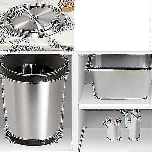 Built-in Type Built-in Stainless Steel Trash Can Flap Lid Swing Balance ...