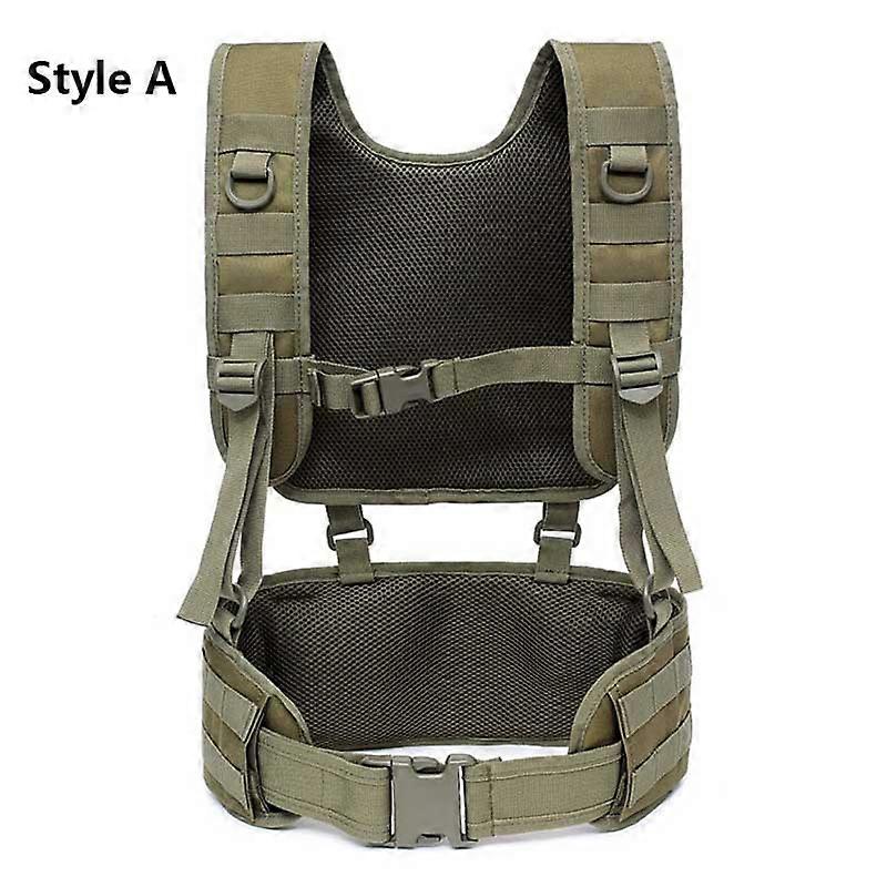 War Tactical Vest Molle Bag Carrier Army Military Equipment Airsoft ...
