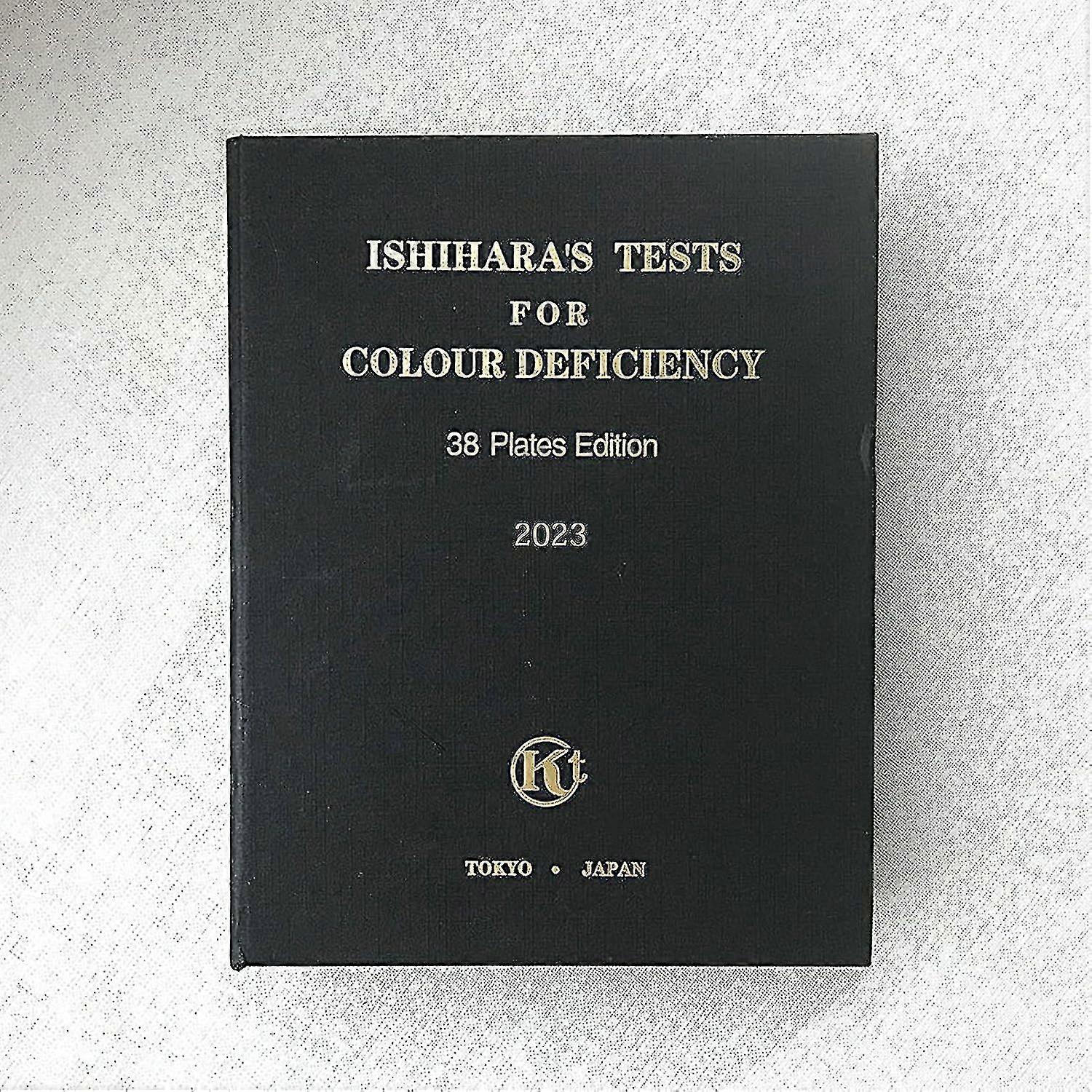 Ishihara Color Blindness Test Book - 38 Plates Optometry Vision Testing ...